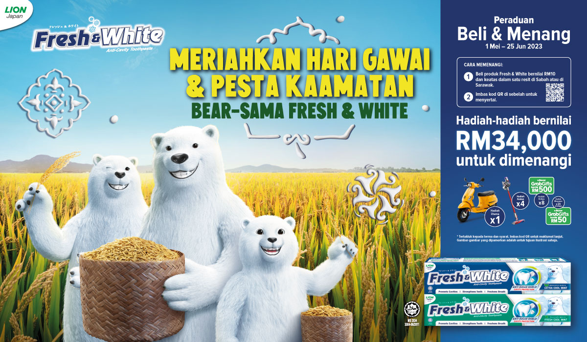 Peraduan Beli & Menang Meriahkan Hari Gawai & Pesta Kaamatan Bear-sama ...