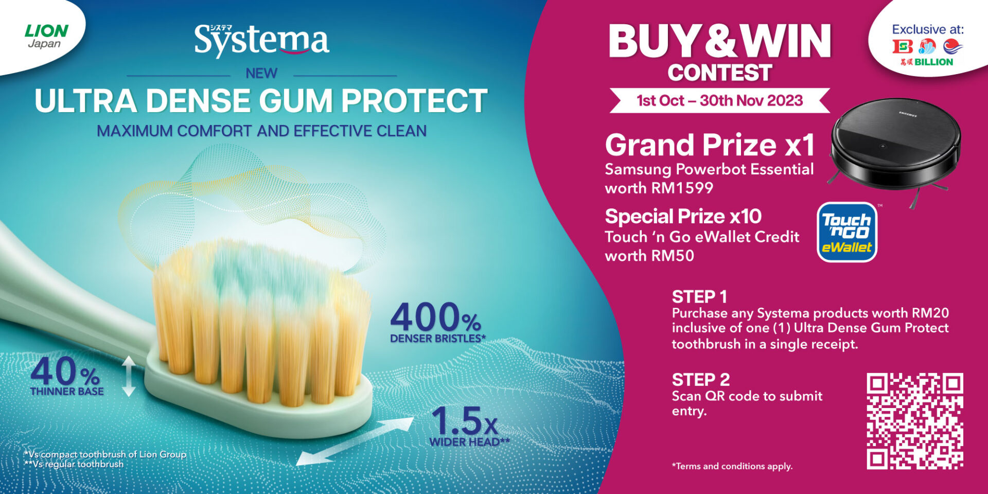 Southern Lion Systema Ultra Dense Gum Protect Exclusive at Billion ...